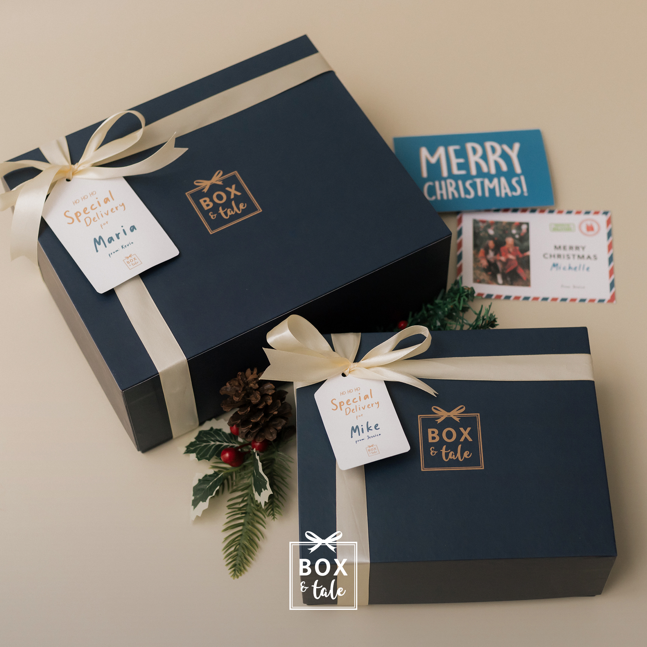 Box & Tale's Christmas Packages 2021 | BOX & TALE